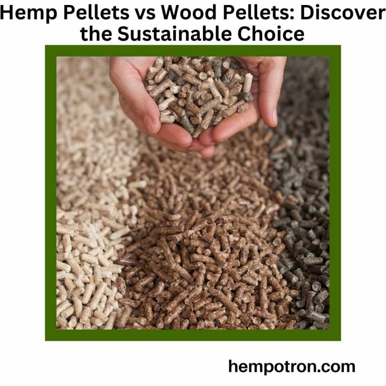 Hemp Pellets vs Wood Pellets: Discover the Sustainable Choice - Hempotron
