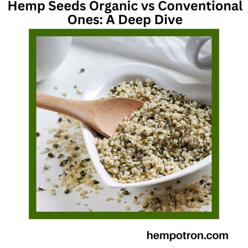 Hemp Seeds Organic vs Conventional Ones: A Deep Dive - Hempotron